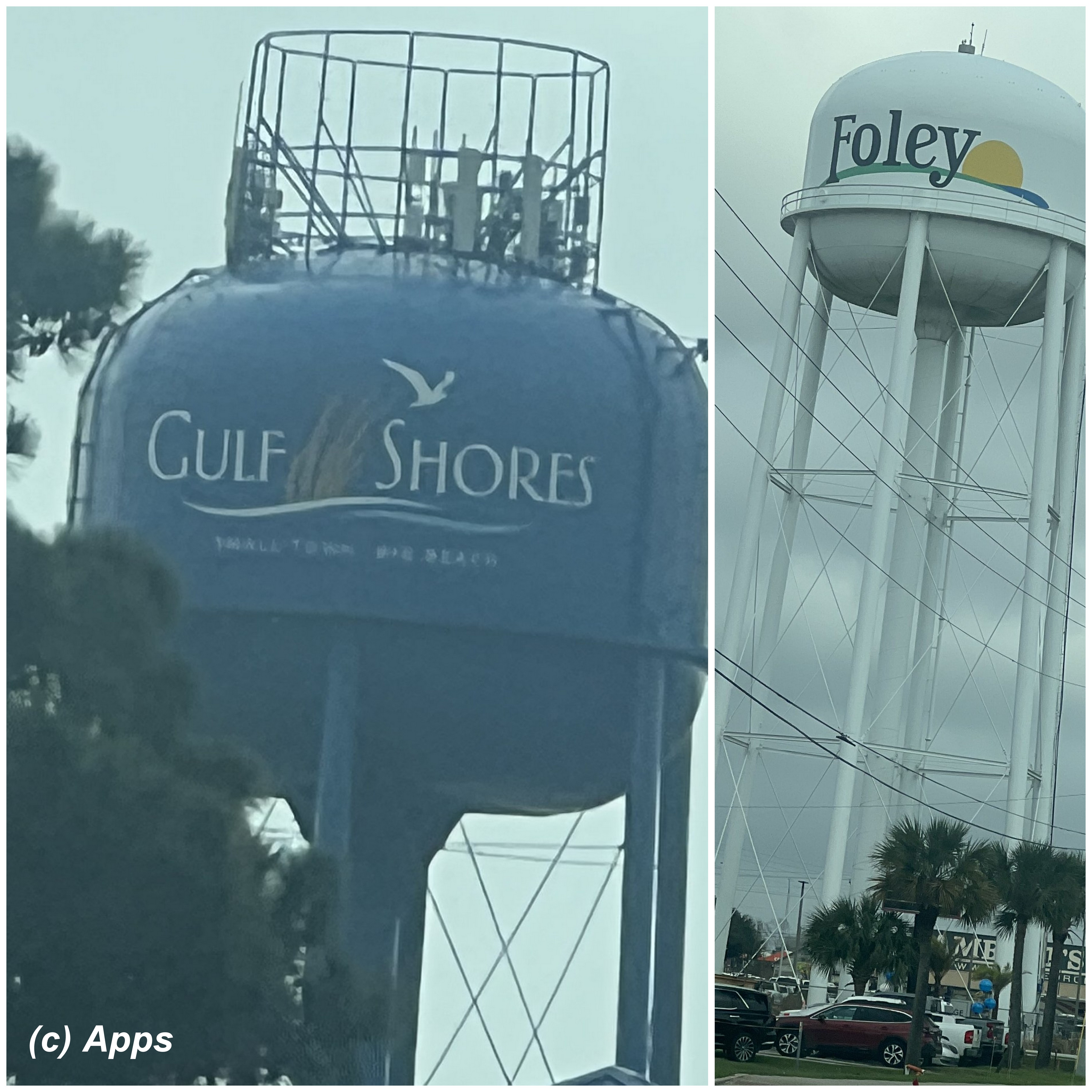 Daggers of Monolith: Water Towers, Alabama – Galavant Reflections